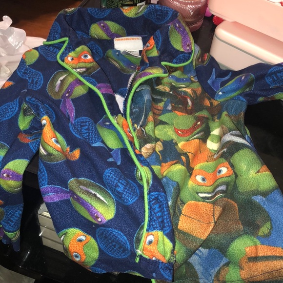 Nickelodeon | Pajamas | Nickelodeon Teenage Mutant Ninja Turtles Fleece ...